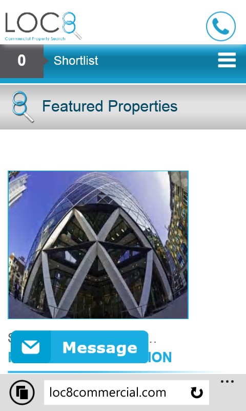Loc8 Commercial Launch a New Mobile Website - Loc8 Commercial Blog